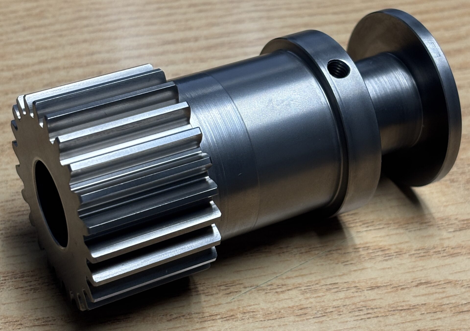 (1025829) SPUR GEAR/BUSHING COMBO - PT DDM160 - design-manufacturing.com